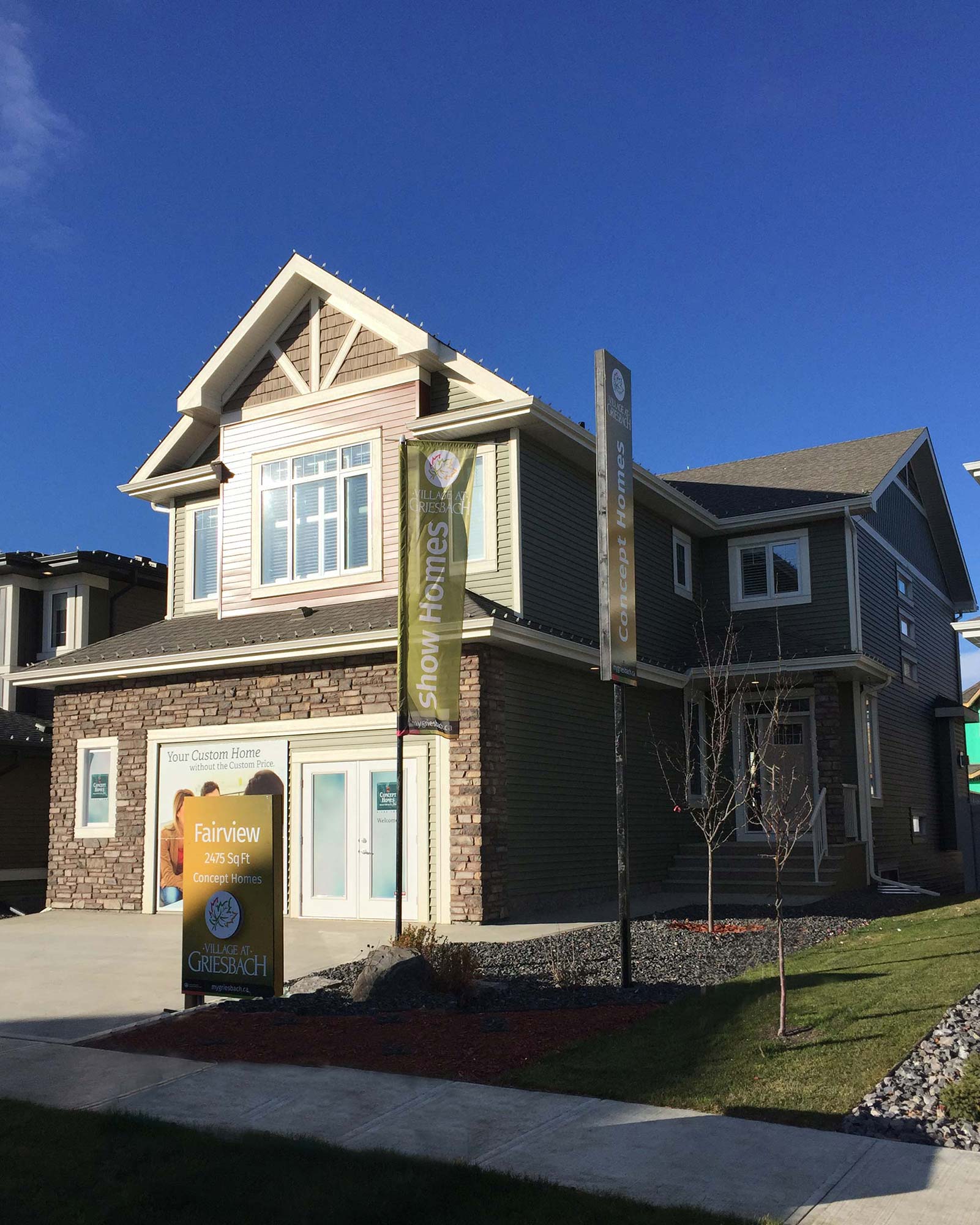 Exteriors - Concept Homes Custom Home Builder in Edmonton